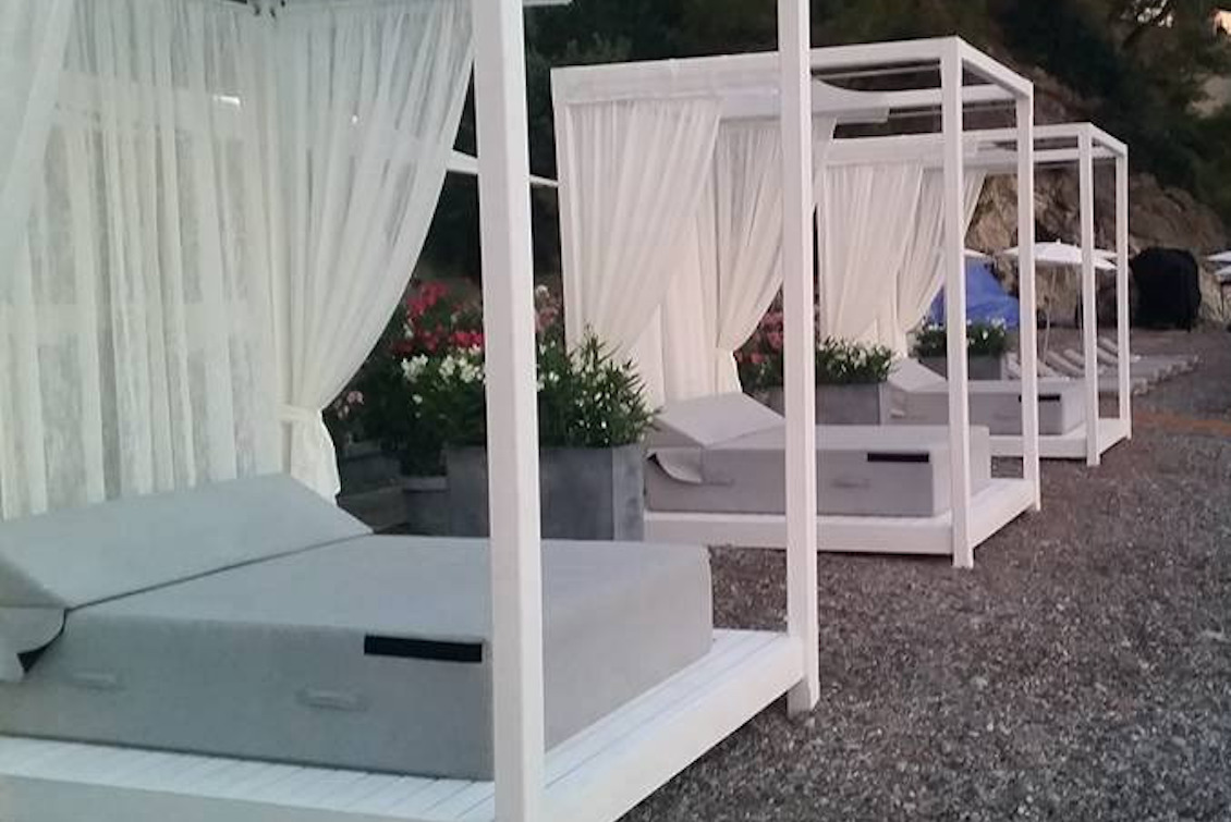 Bed Paloma pour Plages & Piscines · Waterproof · Gasparini Collection